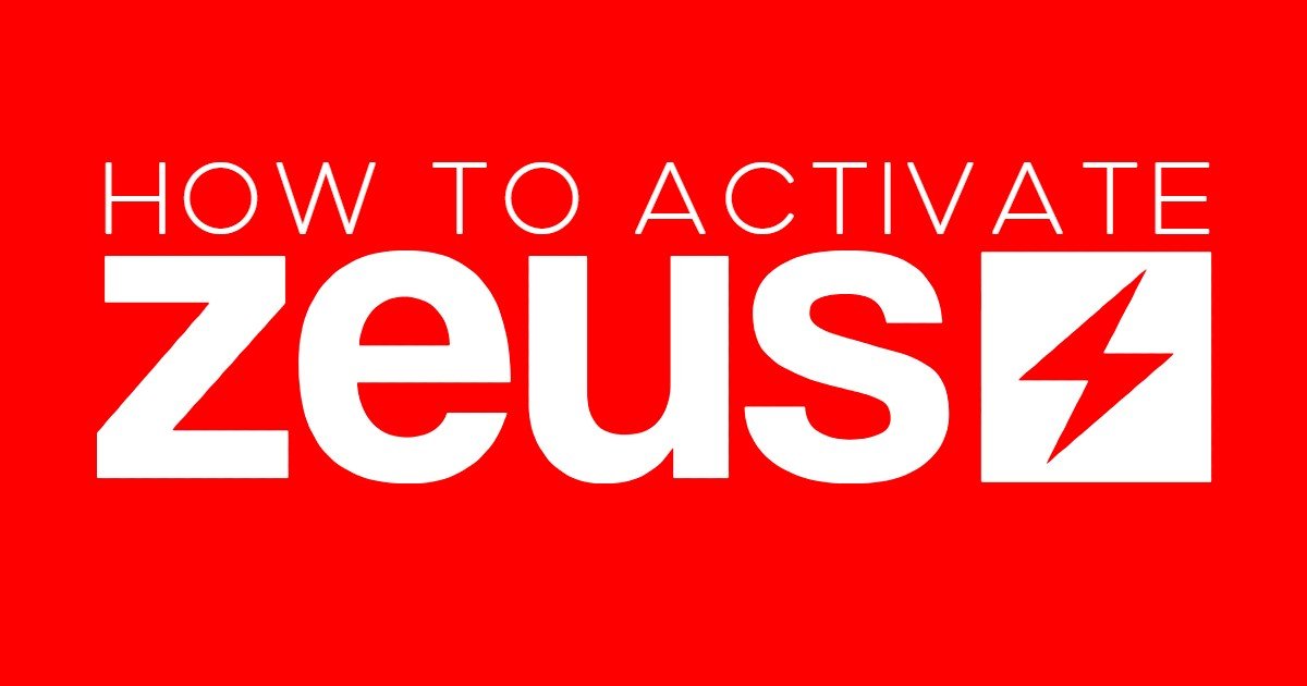 Best Entering Your Zeus 1 Activation Code - Magazine Explorer
